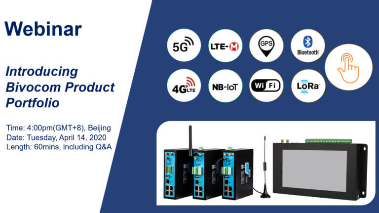 Webinar Training-Introducing Bivocom Product Portfolio | Bivocom