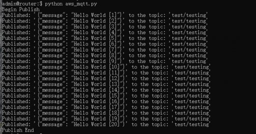 How to Connect Bivocom IoT Router with AWS IoT Core | Bivocom