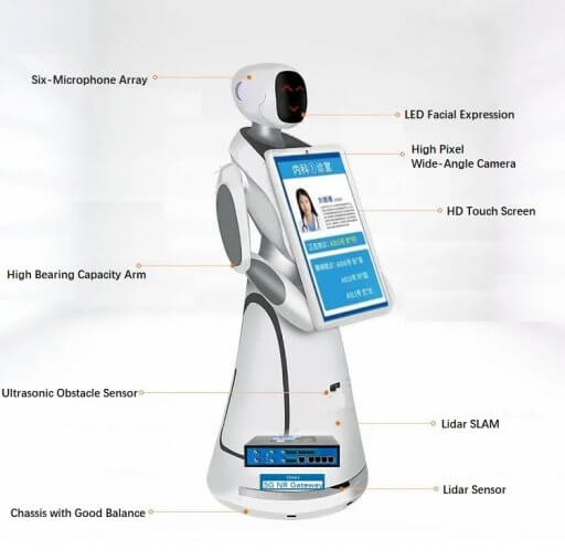 IoT-based Smart Hospital Guidance Robot Solution | Bivocom