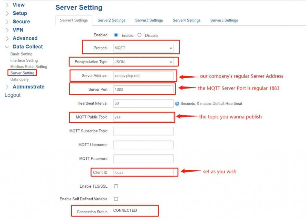 How To Configure Data Collection Via Mqtt On Iot Gateway Bivocom