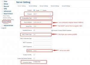 How to configure data collection via MQTT on IoT gateway? | Bivocom