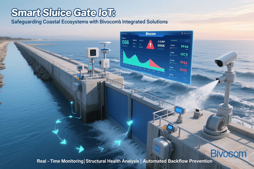 Sluice Gate Monitoring Solutions: Prevent Seawater Backflow Efficiently