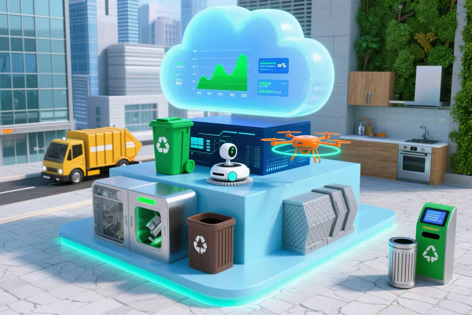 Food Waste Management System | Bivocom Smart IoT Solutions